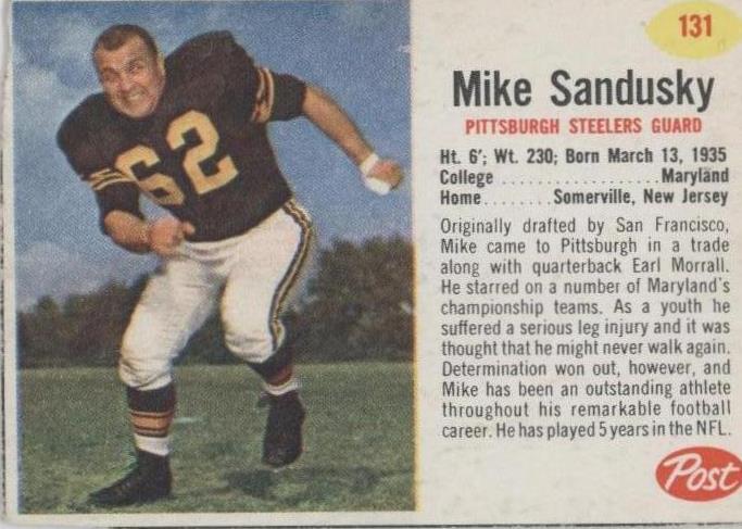 1962 Post - #131 Mike Sandusky for sale online | eBay