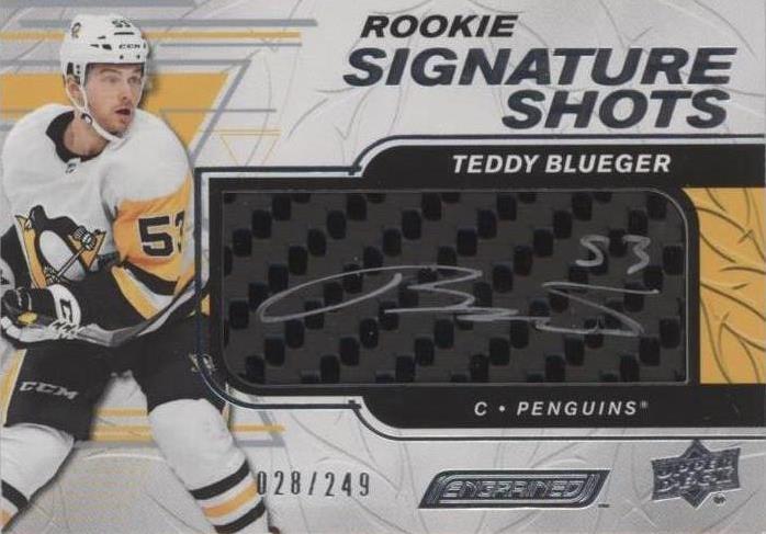 2019-20 Upper Deck Engrained - Rookie Signature Shots #RSS-TB Teddy ...