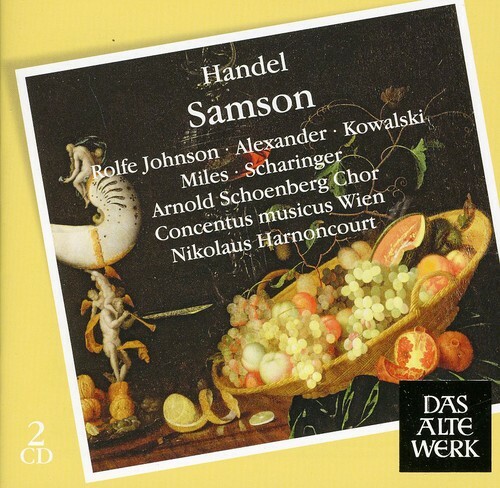 Handel: Samson (Complete) by Handel / Johnson / Vienna CM / Harnoncourt ...