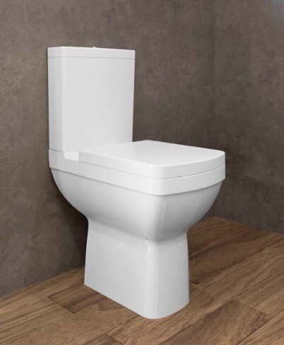 Alan T Carr Minuto Toilet Pan, Cistern and Seat (complete) - Like new ...