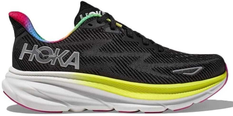 Size 8 - Hoka One One Clifton 9 Black Rainbow for sale online | eBay