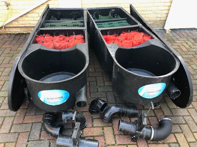 Koi pond filter, Oasis Vor-tec 30000 , gravity or pump fed | in ...