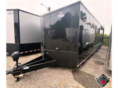 2025 8.5x34 Triple Axle Anvil Toy Hauler W/bathroom & Shower - New ...