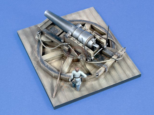 Купить Verlinden 54mm 1 32 Confederate 7 inch Brooke Rifle Figure Civil ...