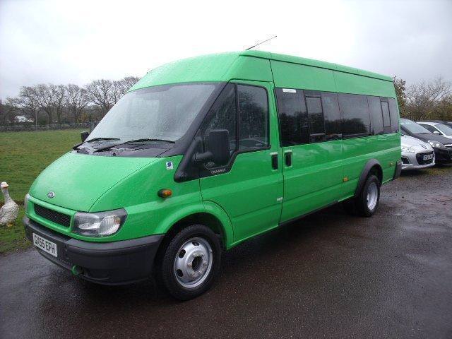 FORD TRANSIT 430E 17 SEATER MINIBUS Green Manual Diesel, 2005 | in ...