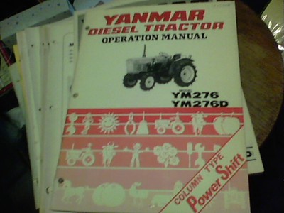 Manuals & Books - Yanmar Tractor