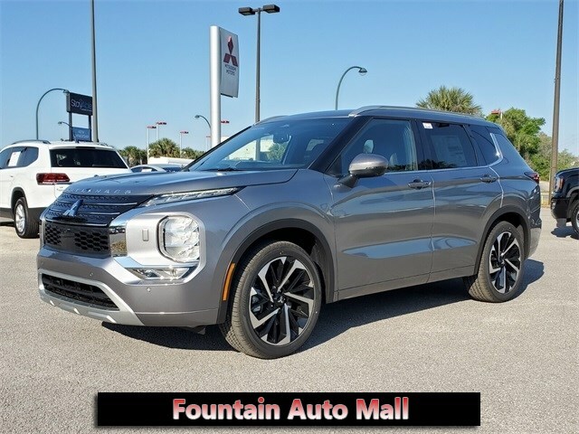 2022 Mitsubishi Outlander Sel 7 Miles Mercury Gray Metallic 4d Sport ...