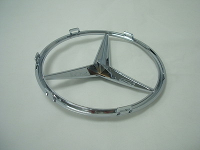 NEW Genuine Mercedes-Benz Silver Radiator Grille Star Badge Emblem ...
