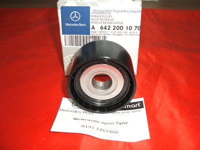 NEW Genuine Mercedes-Benz OM642 Top Engine Crankcase Pulley A6422001070 ...