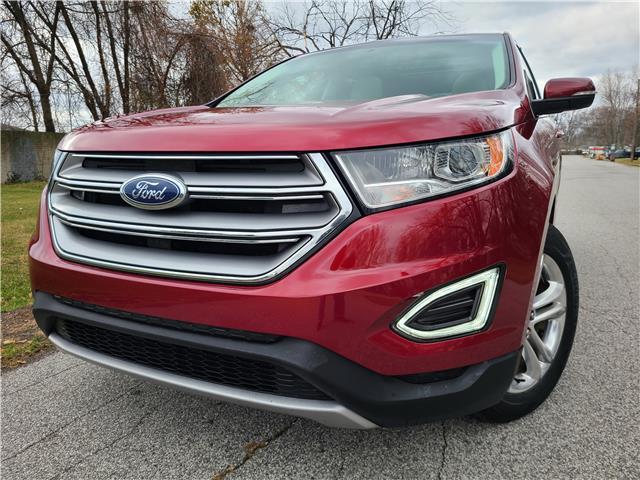 2017 Ford Edge, Ruby Red Metallic Tinted Clearcoat With 59500 Miles ...