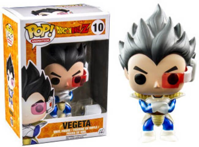 Funko Pop! Vinyl: Dragon Ball - Vegeta - (Metallic) - West Coast Toys ...