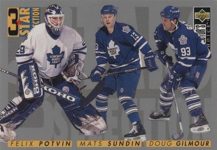 1996-97 Upper Deck Collector's Choice - 3 Star Selection Mats Sundin ...