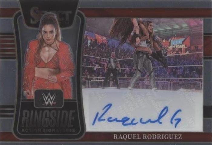 2022 Panini Select WWE - Ringside Action Signatures Raquel Gonzalez #RA ...