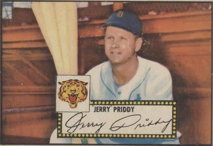 1952 Topps - Jerry Priddy #28 Red Back for sale online | eBay