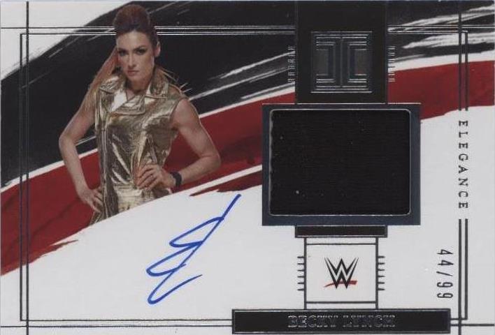 2022 Panini Impeccable WWE - Elégance Memorabilia Autographs Becky ...