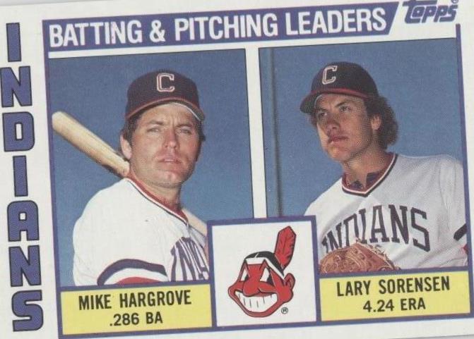 1984 Topps - Team Checklist #546 Mike Hargrove, Lary Sorensen for sale ...