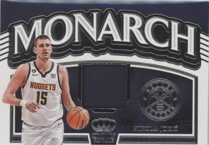 2022-23 Panini Crown Royale - Monarch Memorabilia Nikola Jokić #MM-NKJ ...