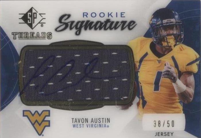 2013 SP Authentic - Rookie Threads Autograph Jerseys #RT-TA Tavon ...