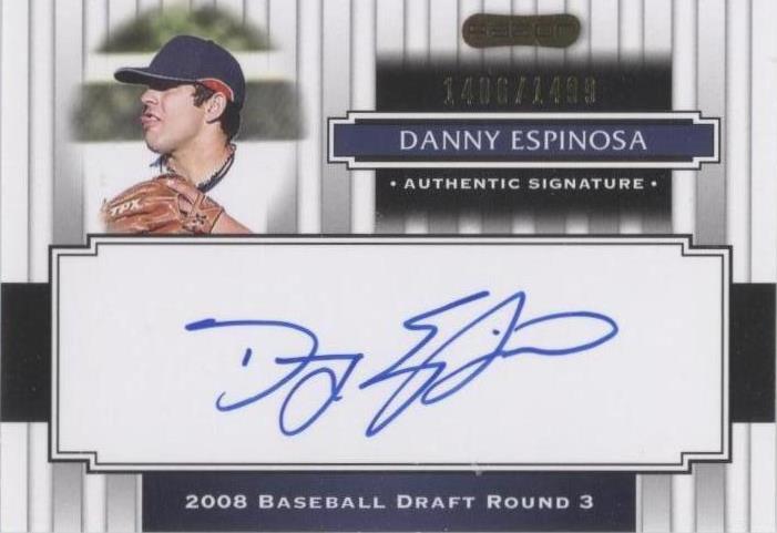2008 Razor Signature Series - #169 Danny Espinosa /1499 (AU, RC) for ...