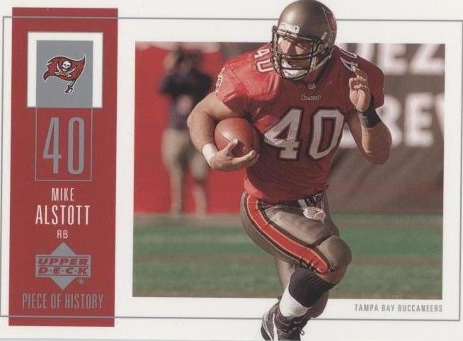 2002 Upper Deck Piece Of History - #95 Mike Alstott for sale online | eBay