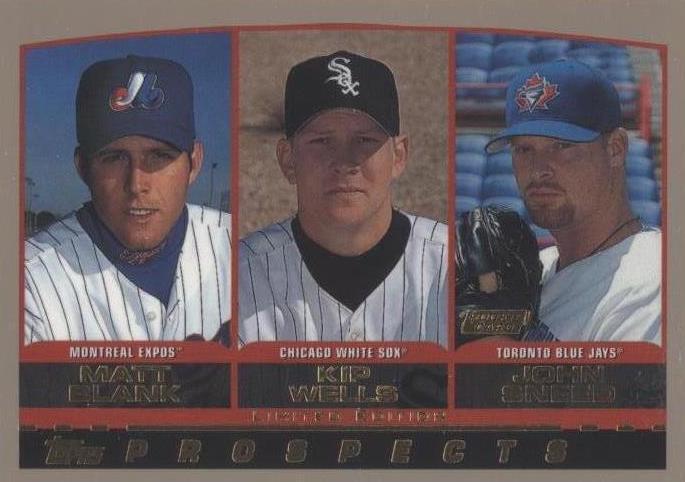 2000 Topps - Prospects Kip Wells, John Sneed, Matt Blank #205 Limited ...