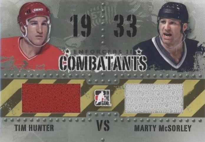 2013-14 In the Game Enforcers II - Combatants Black #C-09 Marty ...