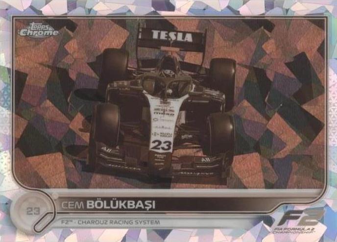 2022 Topps Chrome Sapphire Edition Formula 1 - F2 Cars Sepia Refractor ...