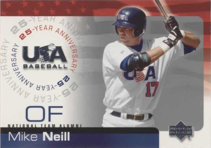 2004 Upper Deck USA Baseball 25-Year Anniversary - #USA-137 Mike Neill for sale online | eBay