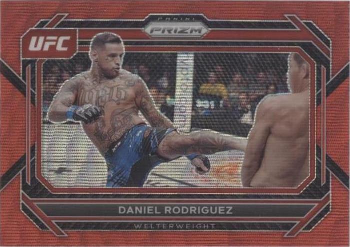 2023 Panini Prizm UFC - Ruby Wave Prizm #60 Daniel Rodriguez for sale ...