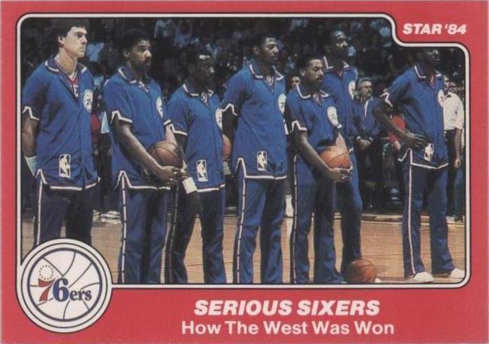 1983-84 Star Philadelphia 76ers 1982-83 NBA World Champions ...