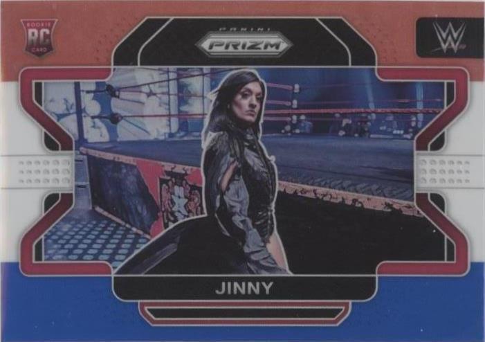 2022 Panini Prizm WWE - Jinny #25 Red White & Blue Prizm (RC) for sale ...