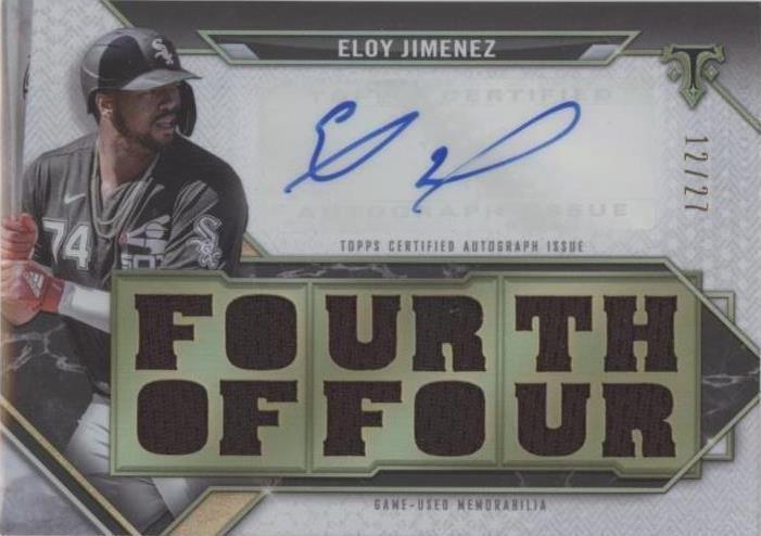 2021 Topps Triple Threads - Triple Threads Autograph Relics Eloy ...