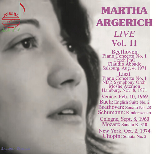 V11: Martha Argerich Live by Bach / Argerich / Czech Philharmonic (CD ...