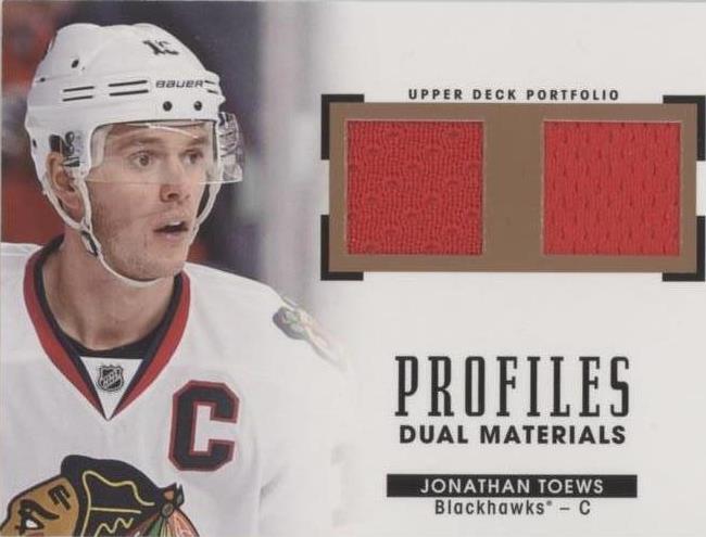2015-16 Upper Deck Portfolio - Profiles Materials Dual Jerseys #PM2-JT ...
