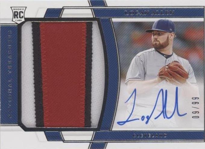 2020 Panini National Treasures - Rookie Material Signatures Logan Allen ...