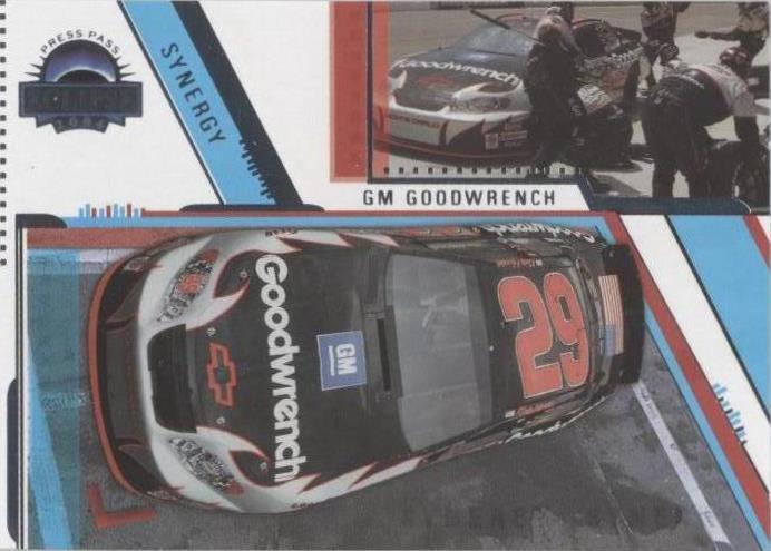 2004 Press Pass Eclipse - Synergy #35 Kevin Harvick, Jason Pulver ...
