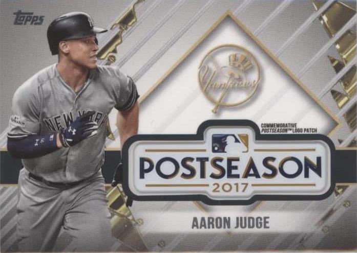 2018 Topps Update Series - MLB Postseason Logo Manufactured Patch #PSL ...