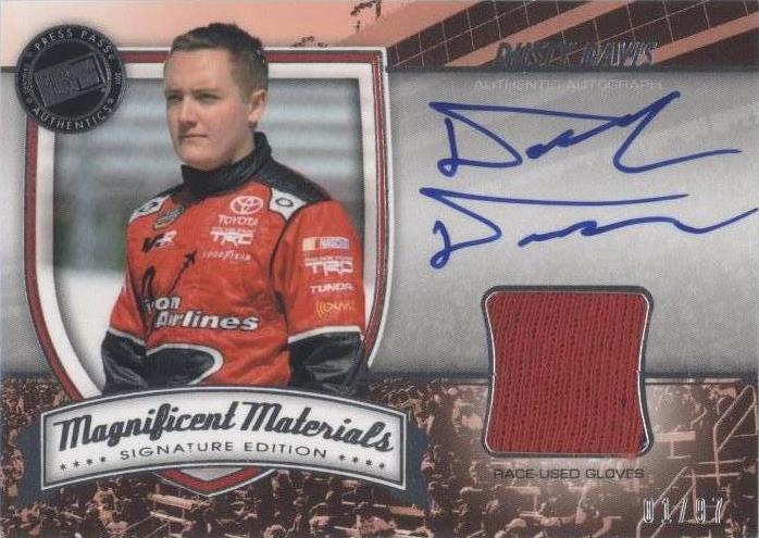 2011 Press Pass Fanfare - Magnificent Materials Signature Edition Dusty ...