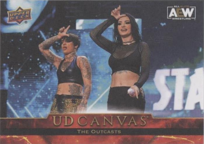 2024 Upper Deck AEW All Elite Wrestling - Ud Canvas The Outcasts #C12 ...