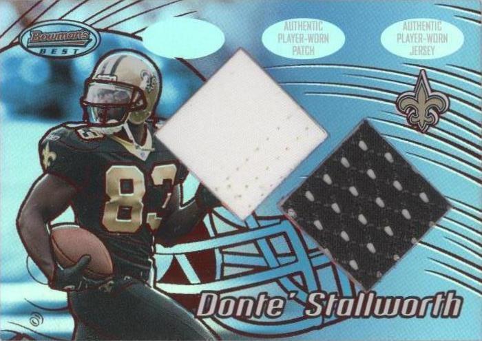 2002 Bowman's Best - Donte Stallworth #103 Red /199 (RC) for sale ...