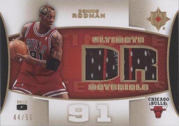 2007-08 Ultimate Collection - Ultimate Materials Dennis Rodman #ULT-RO ...