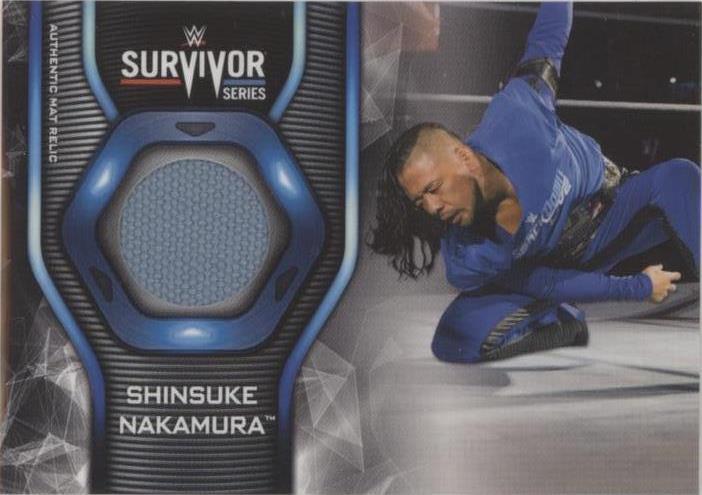 2019 Topps WWE Smackdown - Mat Relics Shinsuke Nakamura #MR-KS (MEM ...