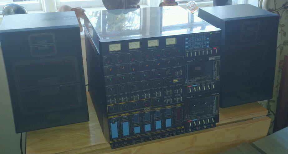 Amstrad studio 100 multi track mixer rare Hi Fi retro 80s fully working ...