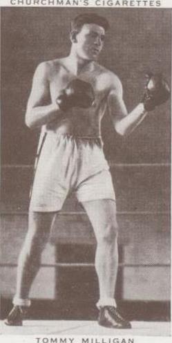 1938 Churchman's Boxing Personalities - #29 Tommy Milligan for sale ...
