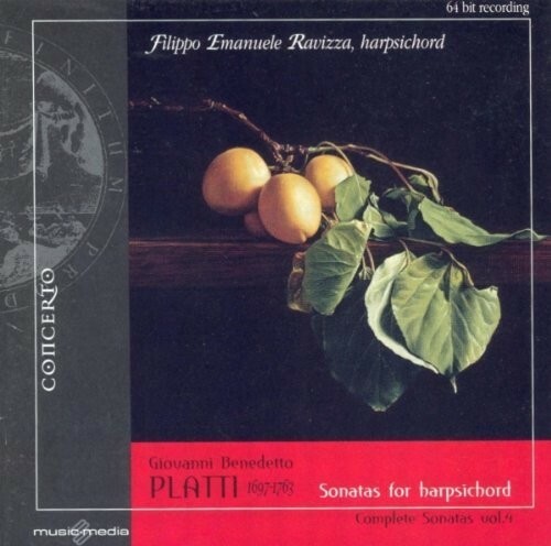 Sonatas for Harpsichord 4 by Filippo Ravizza (CD, 2009) for sale online ...