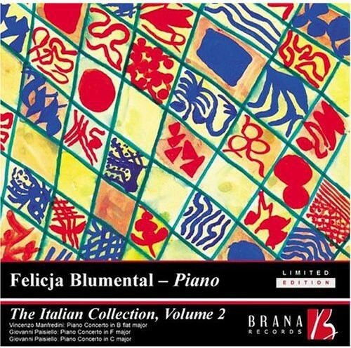 Italian Collection 2 by Manfredini / Blumental, Felija (CD, 2004) for ...