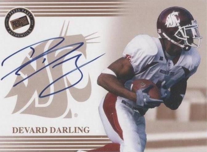 2004 Press Pass - Autographs Devard Darling Bronze (AU, RC) for sale ...