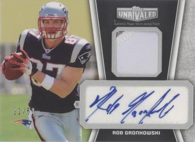 2010 Topps Unrivaled - Autograph Patch Relics Black #UAP-RG Rob ...