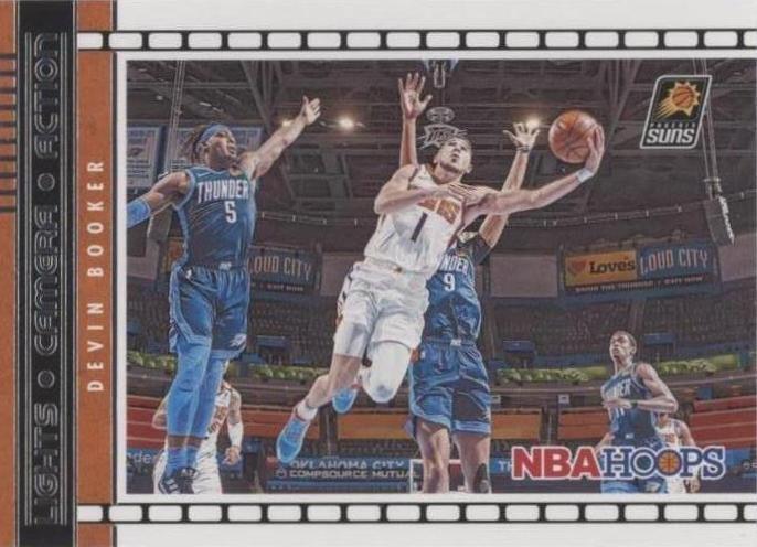 2021-22 Panini NBA Hoops - Lights Camera Action Devin Booker #27 for ...