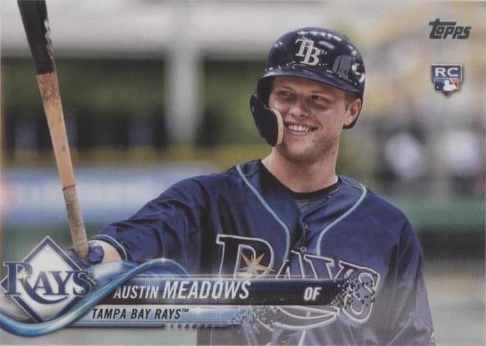 2018 Topps Update Series - Image Variation Smiling, Blue Jersey #US34 ...